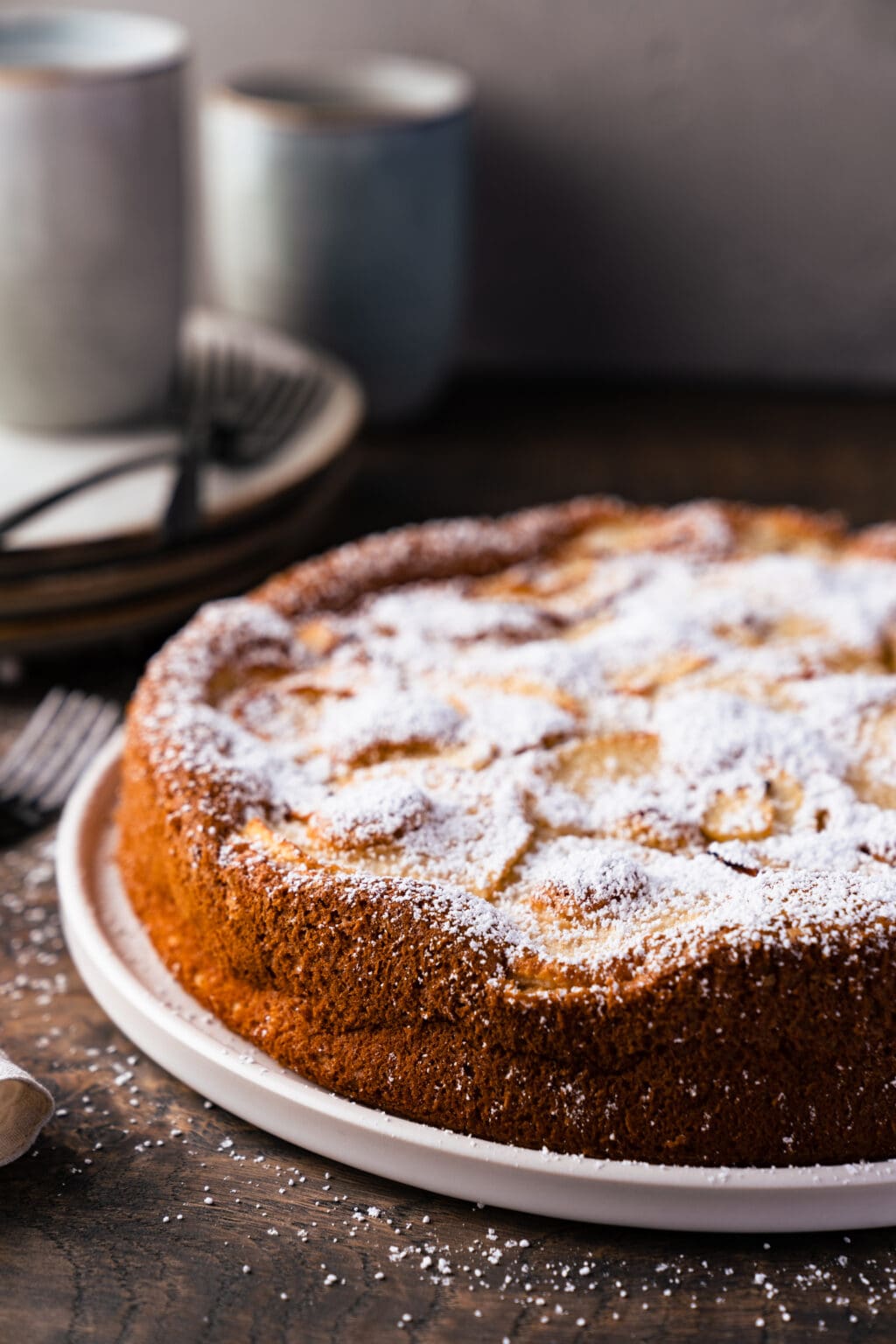 Apfelkuchen Wenig Zucker